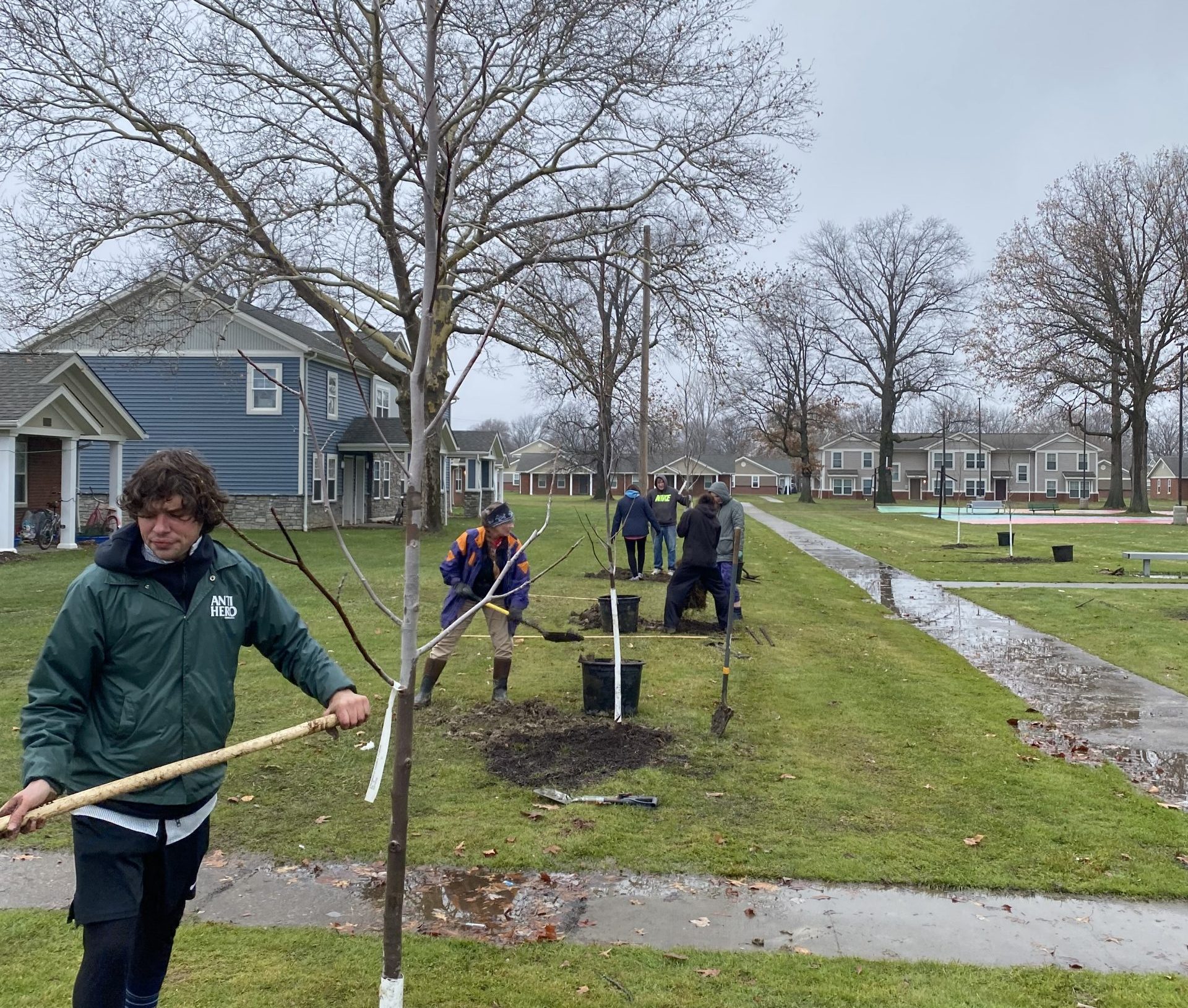 Community Tree Planting at CMHA Riverside - West Park Kamm's ...